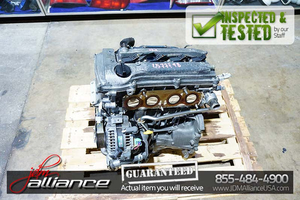 JDM Toyota 2AZ-FE 2.4L DOHC VVTi Engine Camry Solara Highlander RAV4 S ...
