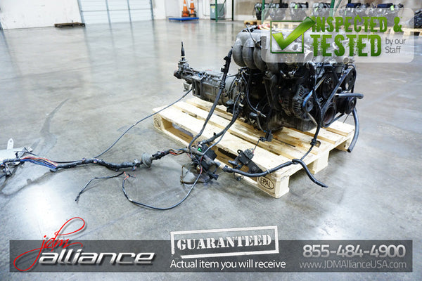 JDM 90-97 Mazda Miata B6ZE 1.6L DOHC Engine 5 Speed Manual Transmissio ...