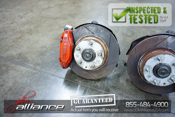 JDM 93-02 Mazda RX7 FD OEM Front Hub Rotor Assembly Brakes Spindles Co ...