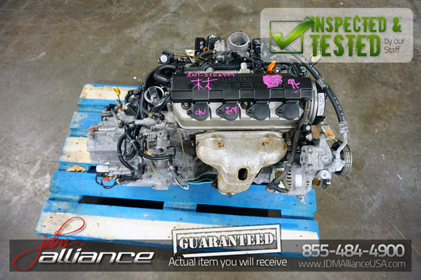 JDM 01-05 Honda Civic EX D17A 1.7L SOHC VTEC Engine D17A2 – JDM Alliance LA